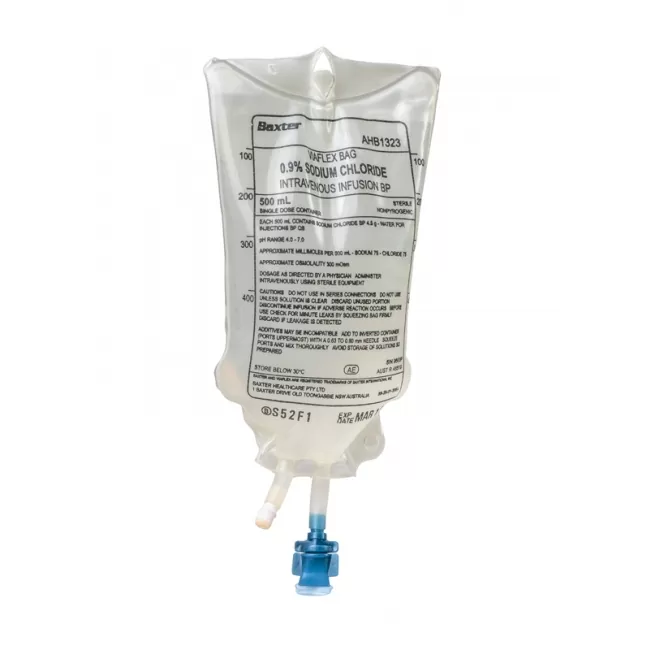 Baxter Sodium Chloride 0.9% for Irrigation 1000ml Bag - Origin-Dental ... Baxter Sodium Chloride 0.9% for Irrigation 1000ml Bag - Origin-Dental ...